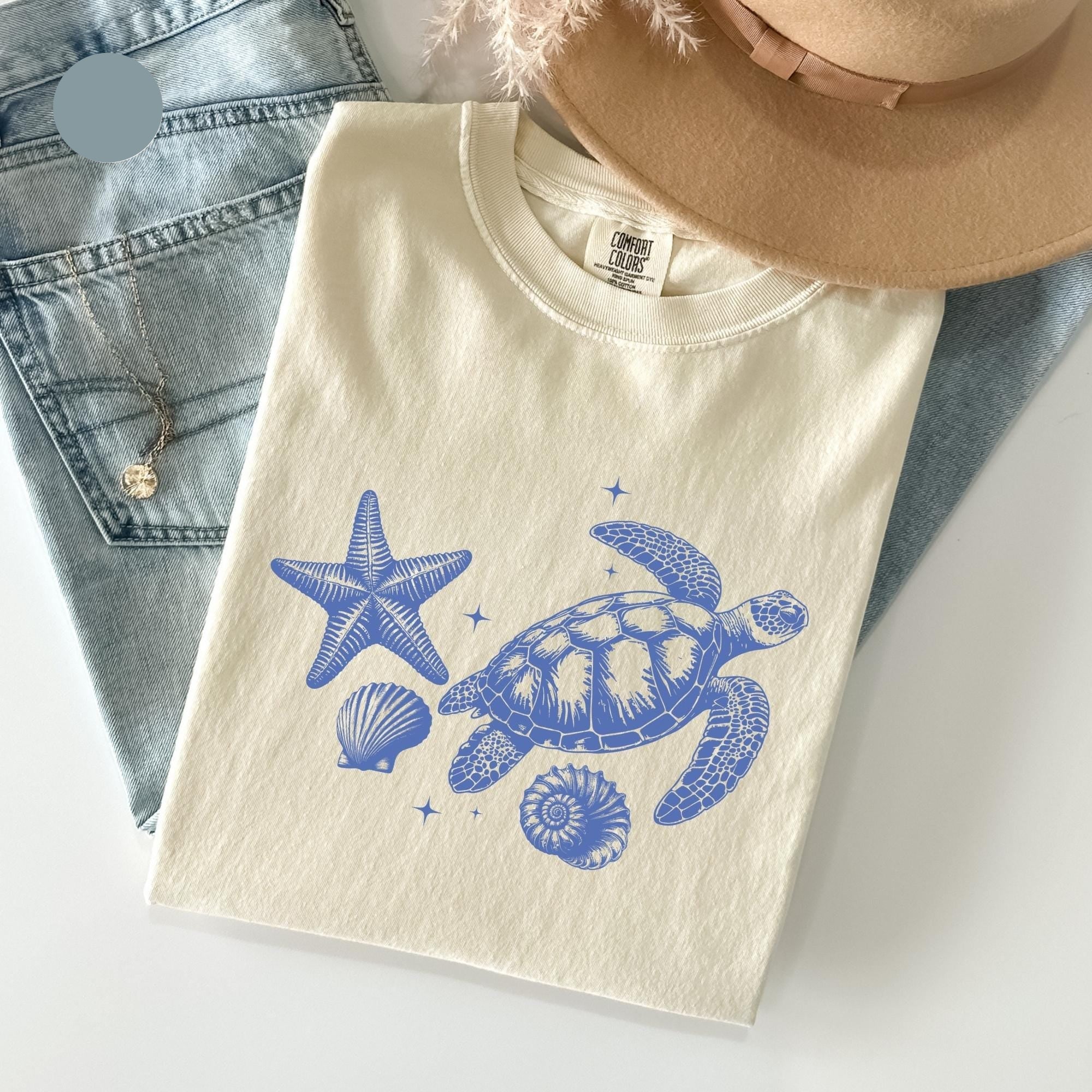 Ocean Turtle Tee V2 – Blue Ocean Project FR